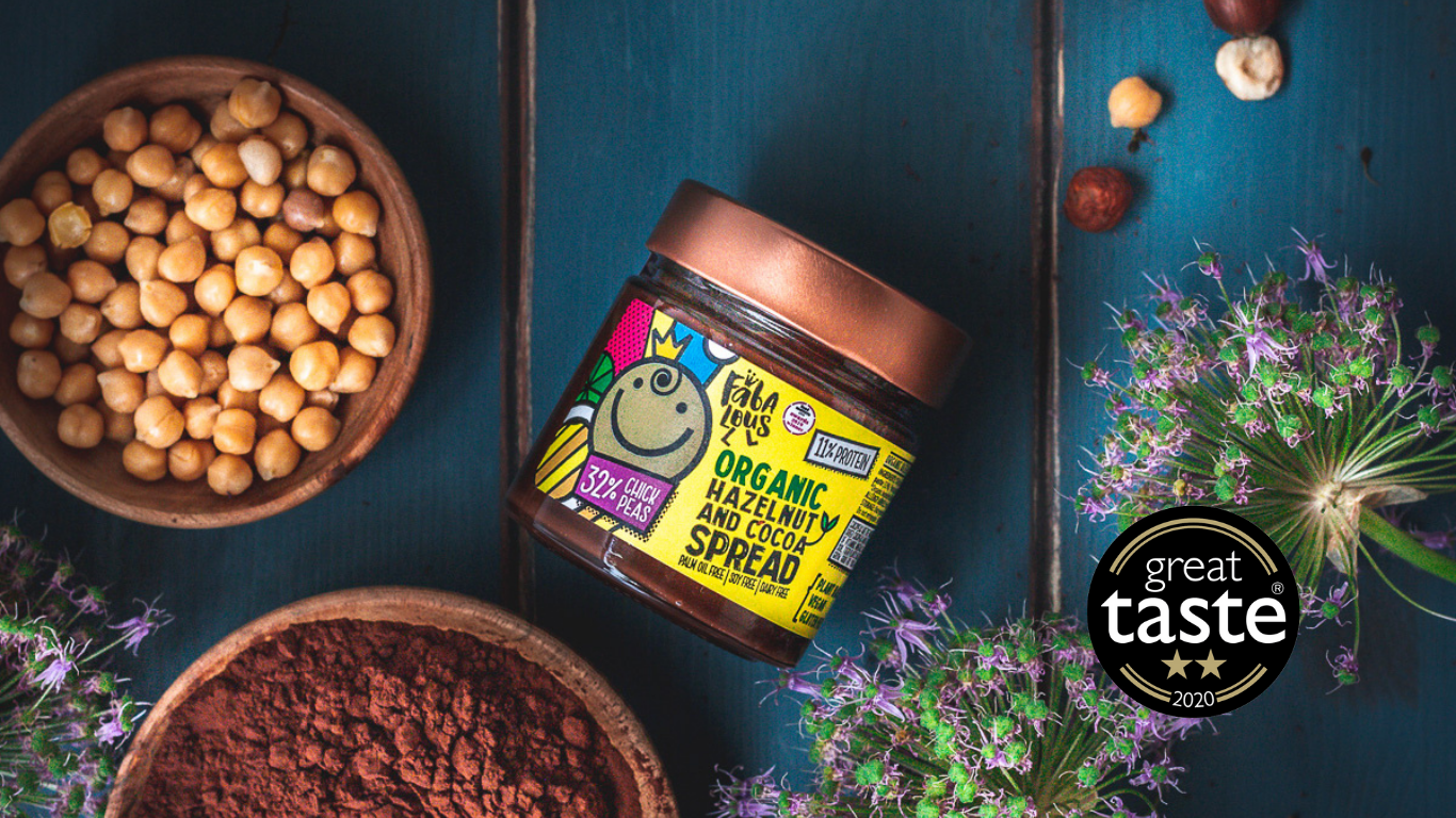 Fabalous Organic Halzenut and Cocoa Spread won 2 star Great Taste ...